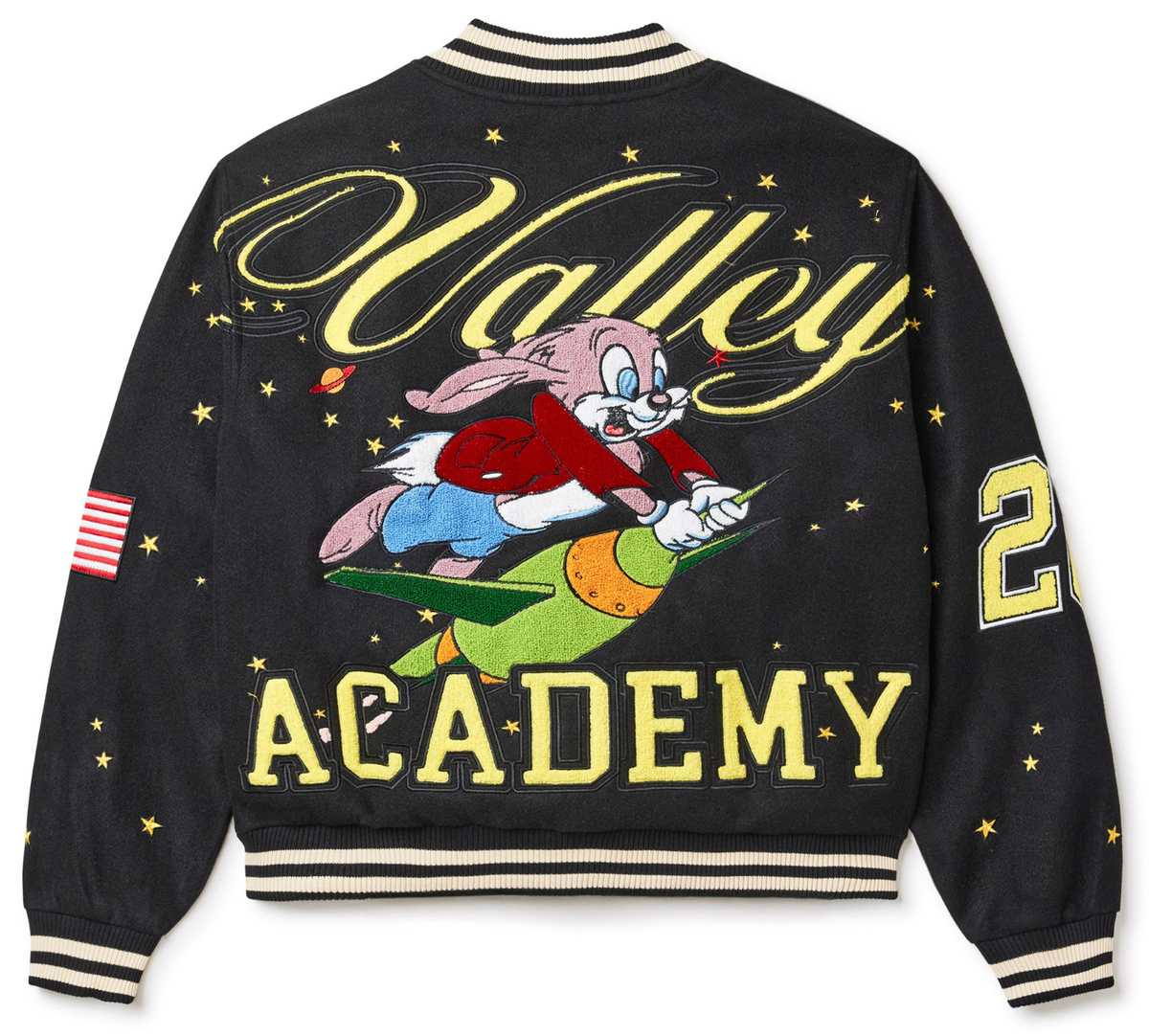 Vale Moon Varsity Jacket Black – Rondevu